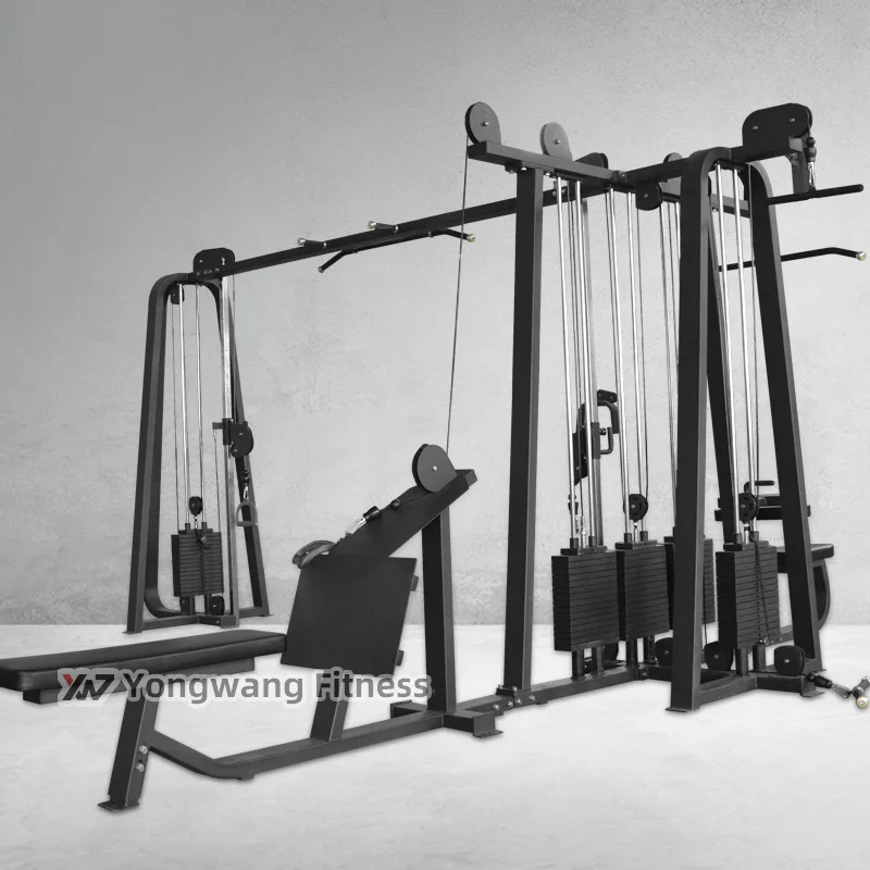Multi Function Station Multi Jungle 5 Station Commercial Gym Fitness ...