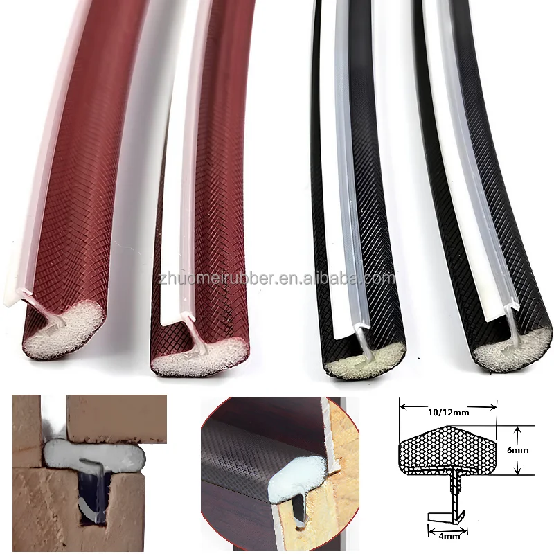Window Door Timber Frame Flipper Seal Foam Weatherstrip