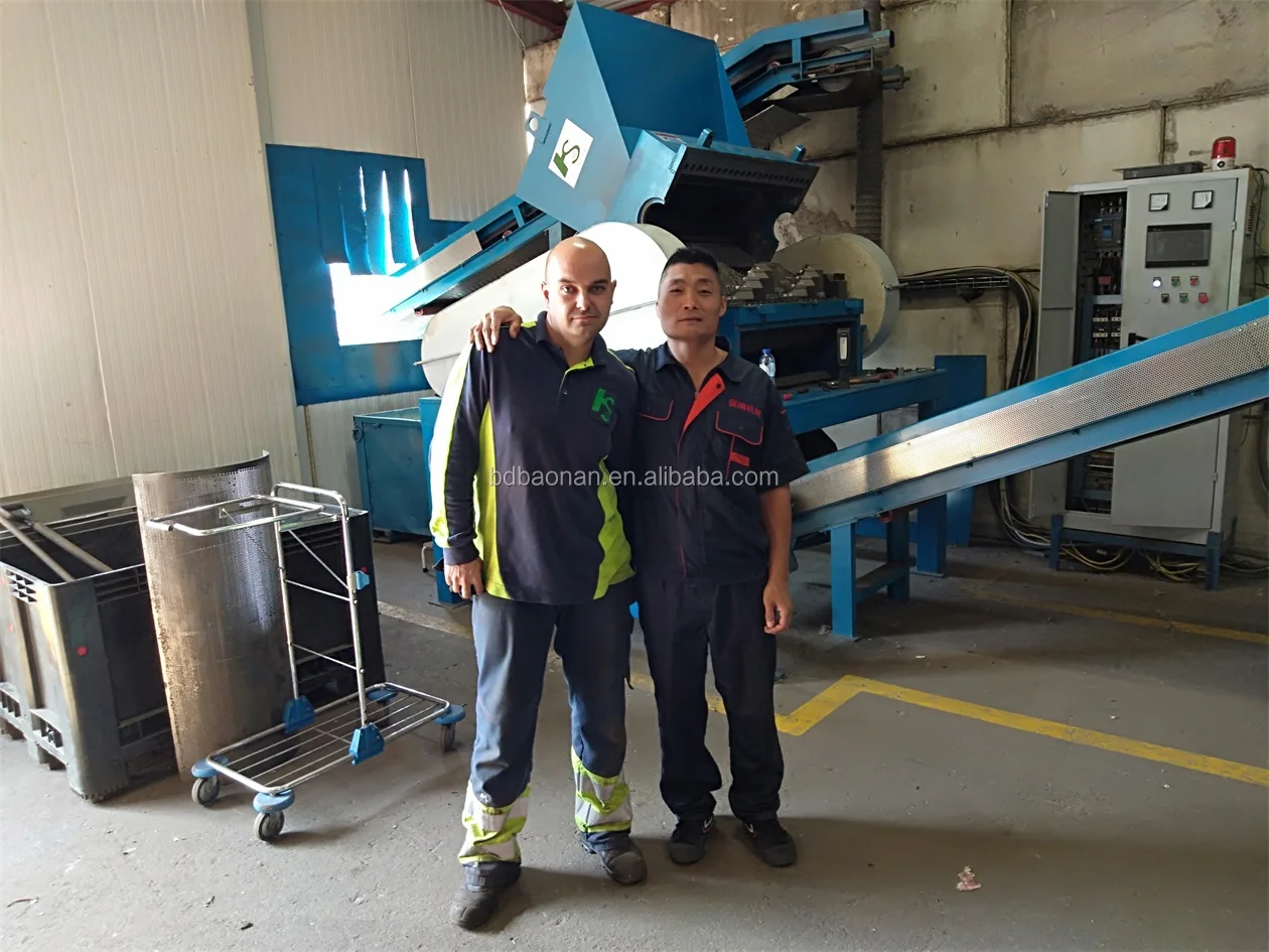 Waste Recycling Municipal Solid Waste Sorting Plant