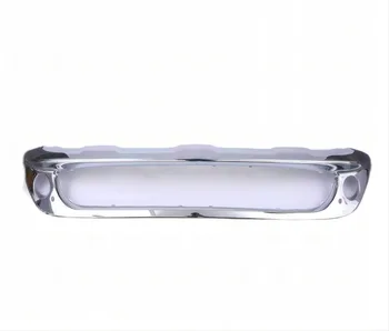 Electroplating Plastic Front Bumper Chrome Trim Plate Down For Mercedes ...