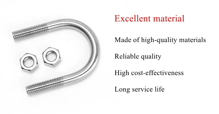 M2-m30 U Bolt Or Square U Bolt With Nut Stainless Steel - Buy Ss316 U ...