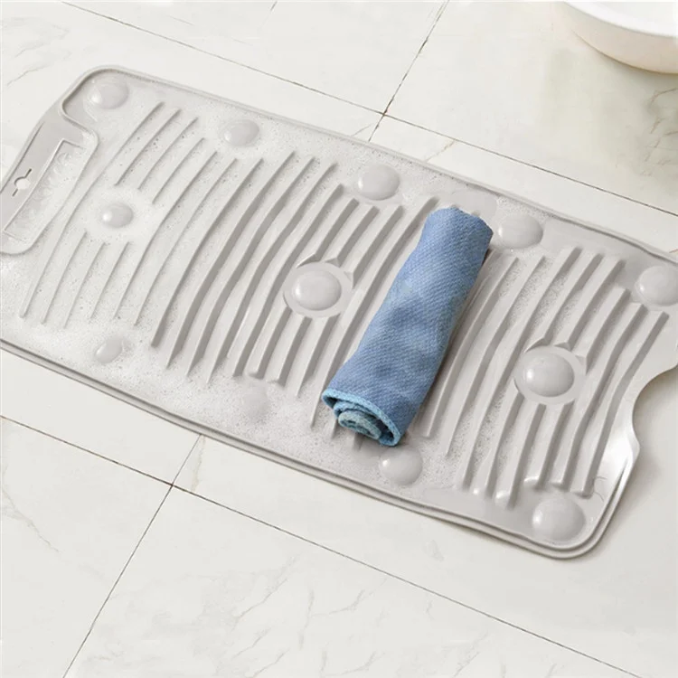 Laundry Tool Pvc Portable Folding Washboard Mat Mini Silicone Laundry ...