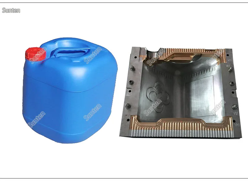 Extrusion Stack Barrel 20l Jerry Can Mold Blow Bottle Mould Hdpe ...