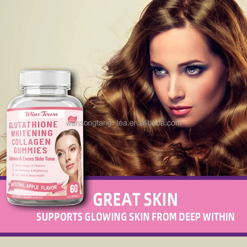 Daynee Brightening Skin Whitening Gummies - Collagen L-glutathion