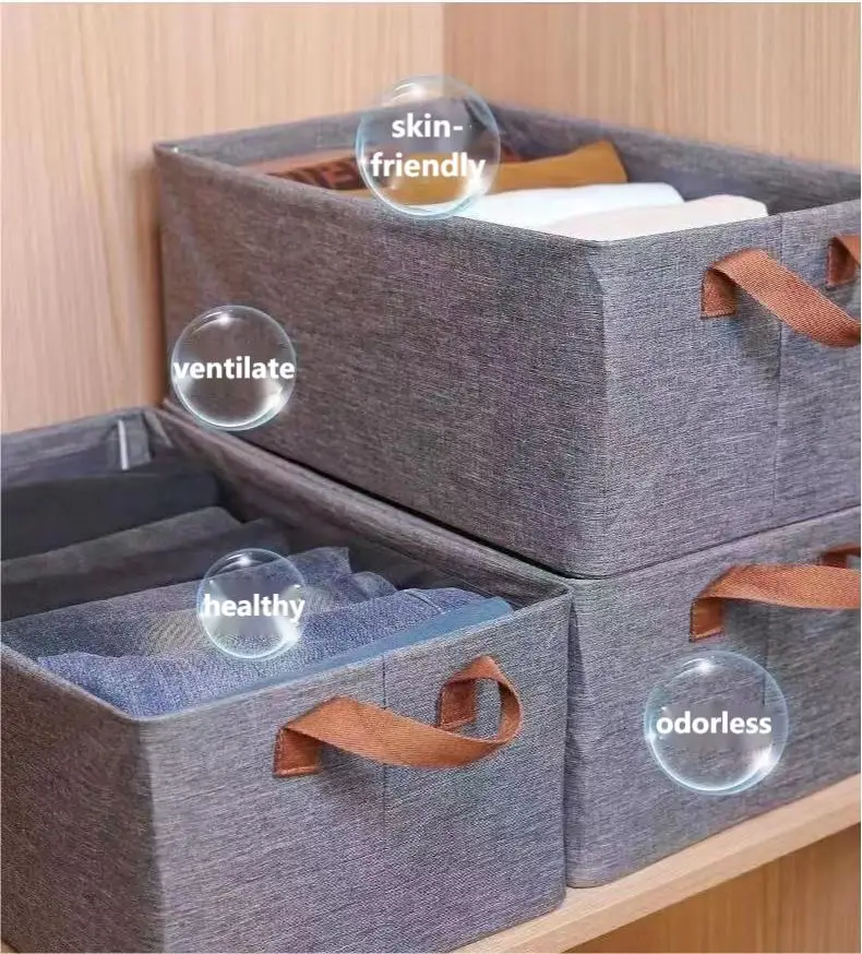 High-capacity Foldable Clothing Storage Box Wardrobe Clothes Jeans ...