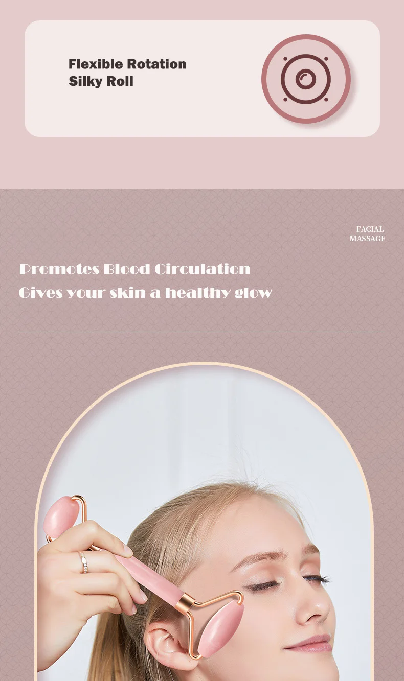 Jade Roller For Face Beauty Roller To Improve The Appearance Of Your ...