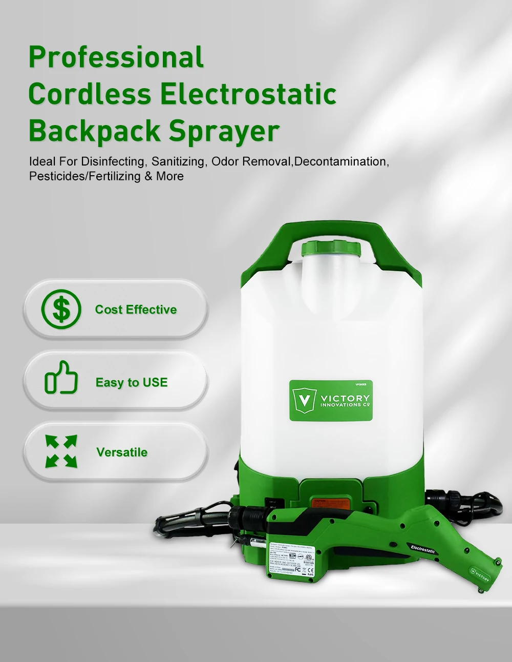 Electric Knapsack Sprayer Mist Duster Sprayer Crop Sprayers - Buy ...