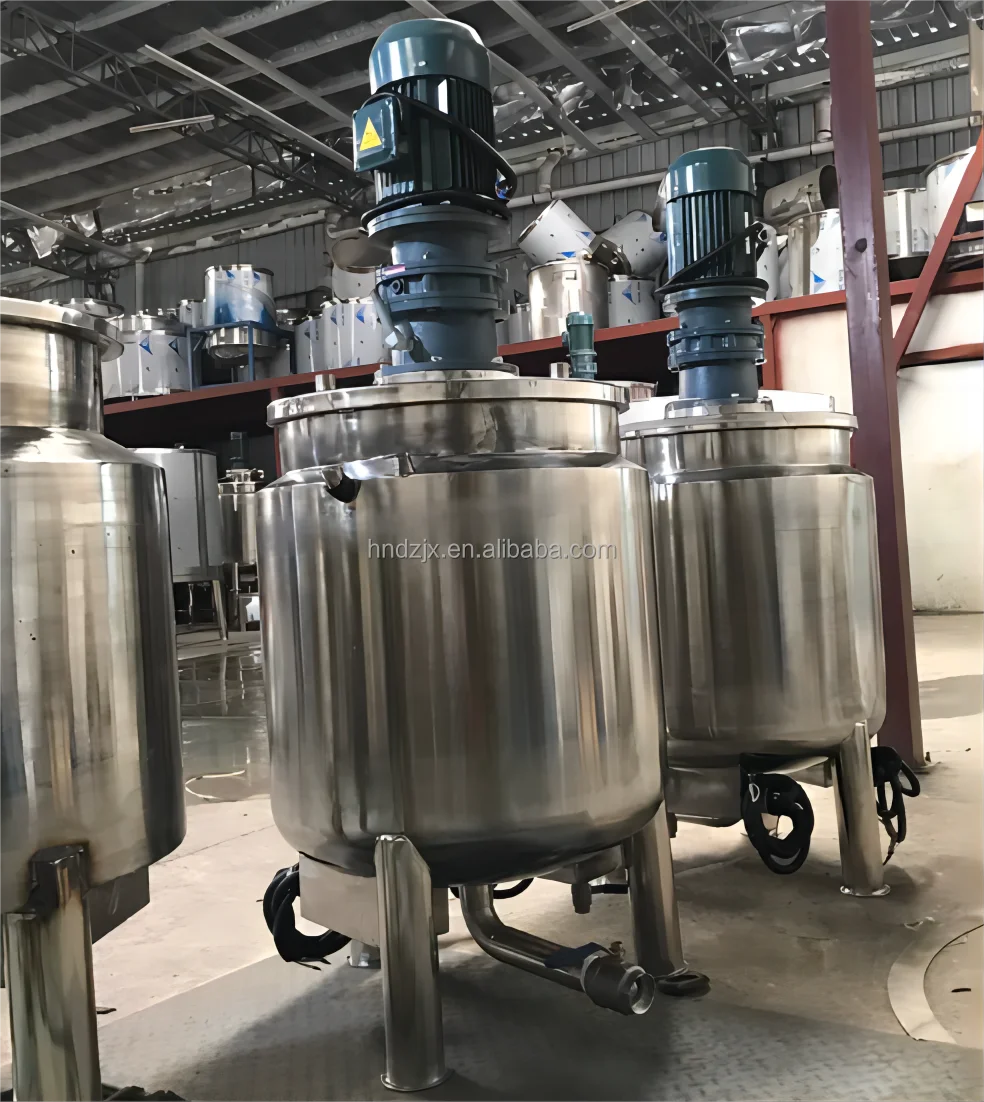 Dzjx 100 200 500 1000 2000 L Mixing Tank Agitator With Heating System ...