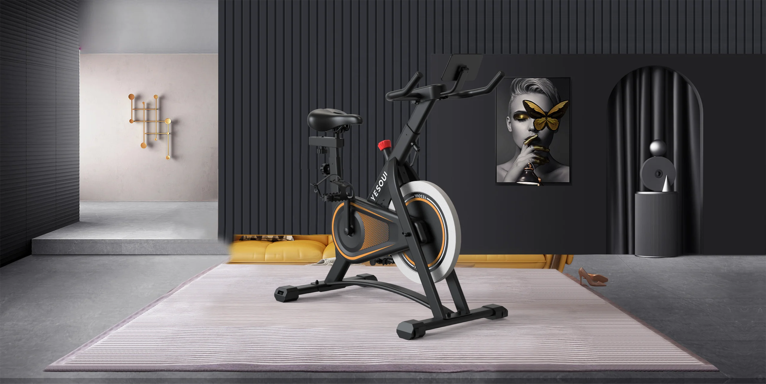 New Design Body Fit Exercise Bike Parts Magnetic Upright Exercise Bike ...