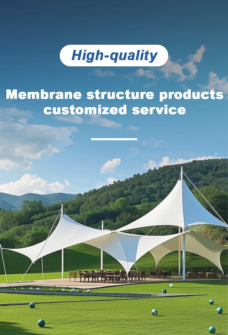 Portable Car Parking Garage Canopy Tent Shade Fabric Carport Membrane ...