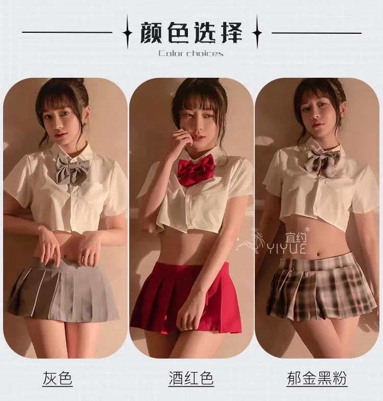 Sexy Underwearsexy Jk Uniform Sexy Pleated Skirt Role Playing Suit