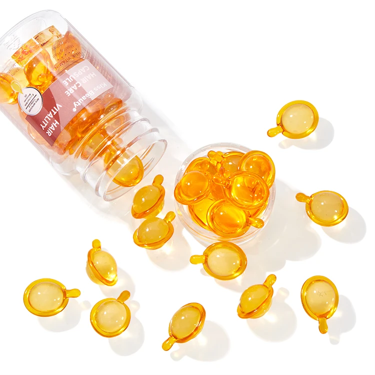 Kiss Beauty 20 Capsules Easy Carry Cruelty Free Smoothing Capsules Hair ...