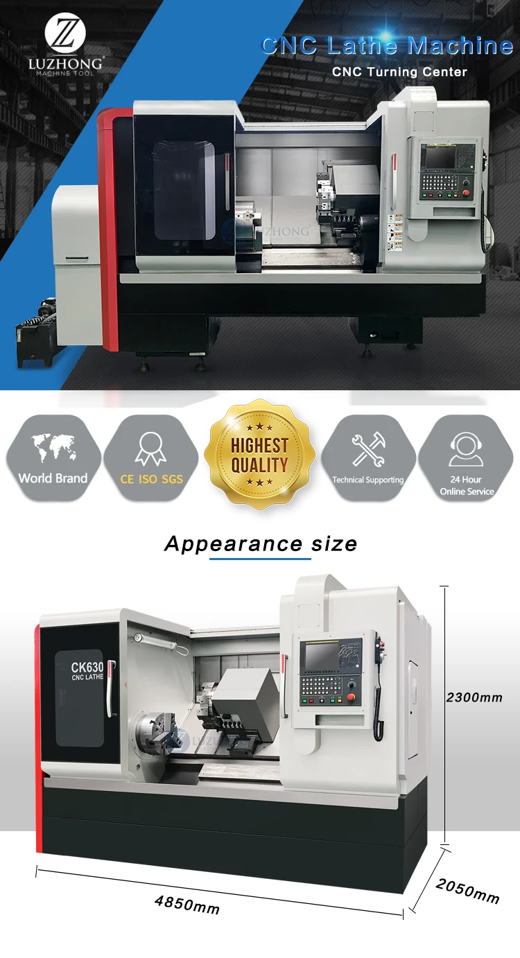 Heavy Cutting Cnc Precision Automatic Lathe Tck800x1000 Alloy Wheel Cnc ...