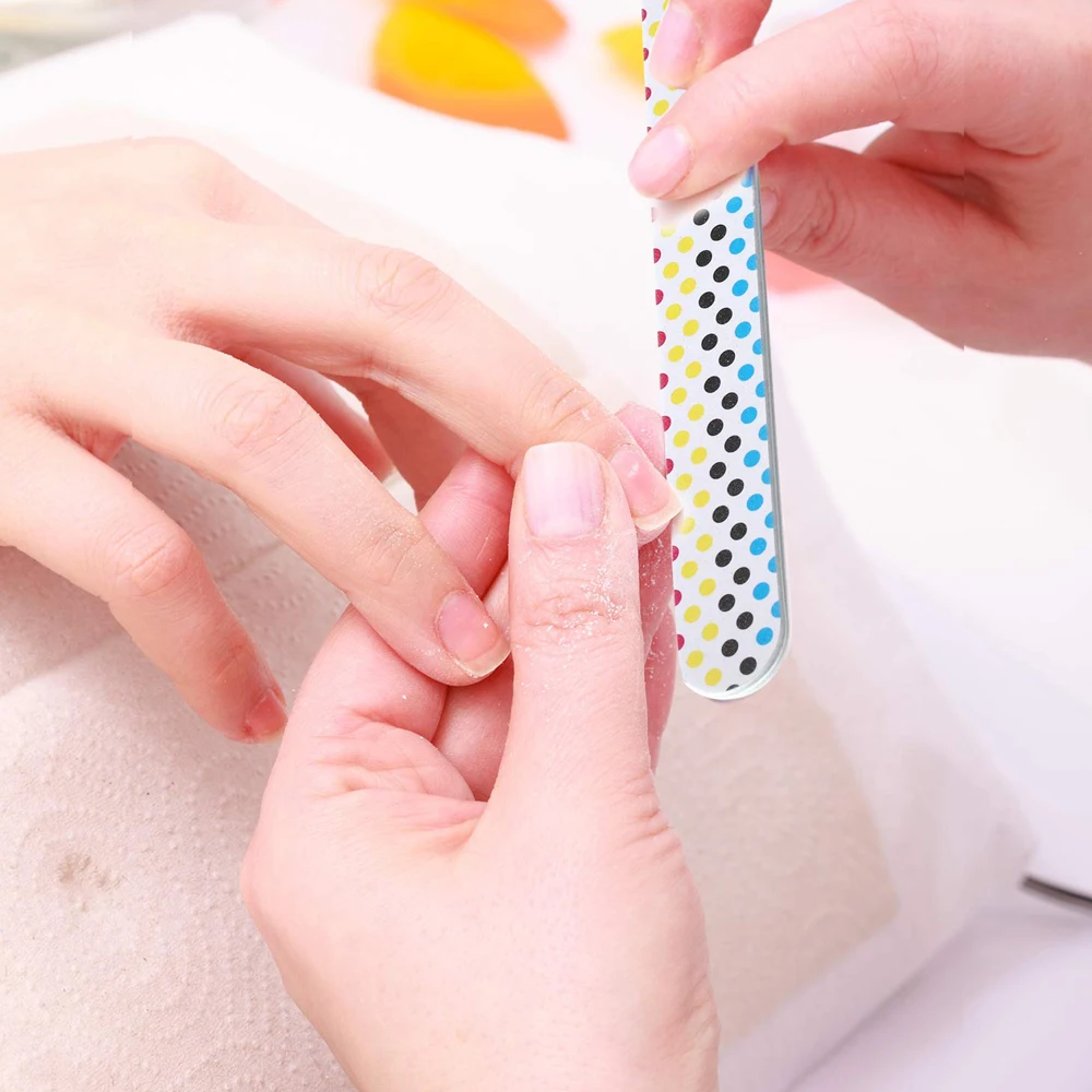 Emery Board Colorful Paper Nail File 180/240 Nail Files Custom Logo ...