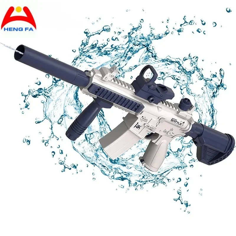 Summer Outdoor Shooting Games Free Disassembly Combination DIY Kids 2024 New Toy Rifle M416 ...