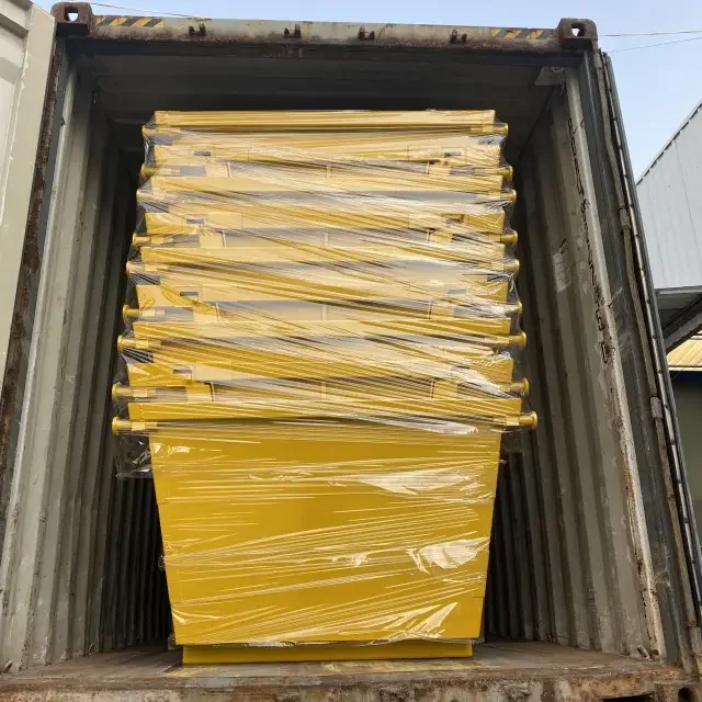 1.5m Recycling Trailer Skip Bins Crane Trash Skip - Buy Outdoor Metal ...