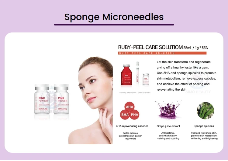 Moisturizing Bio Microneedling Sponge - Antiaging Ampoules