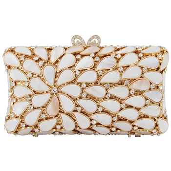 Handmade Shell Inlay Clutch Bag Evening Bags Cocktail Prom For Women ...