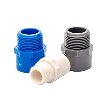 Schedule 40 Pvc Coupling Pipe Fittings Adapter Hose Male Thread ...