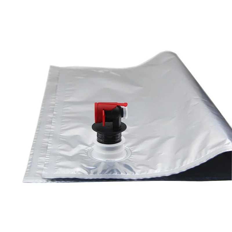 Plastic Packaging Aseptic Bib Bag in Box 1L 2L 5L 10L 20L for Wine ...