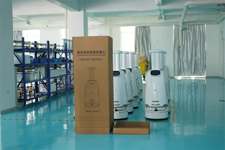 New Customised Tray Delivery Robots Screen Controlled Robots ...