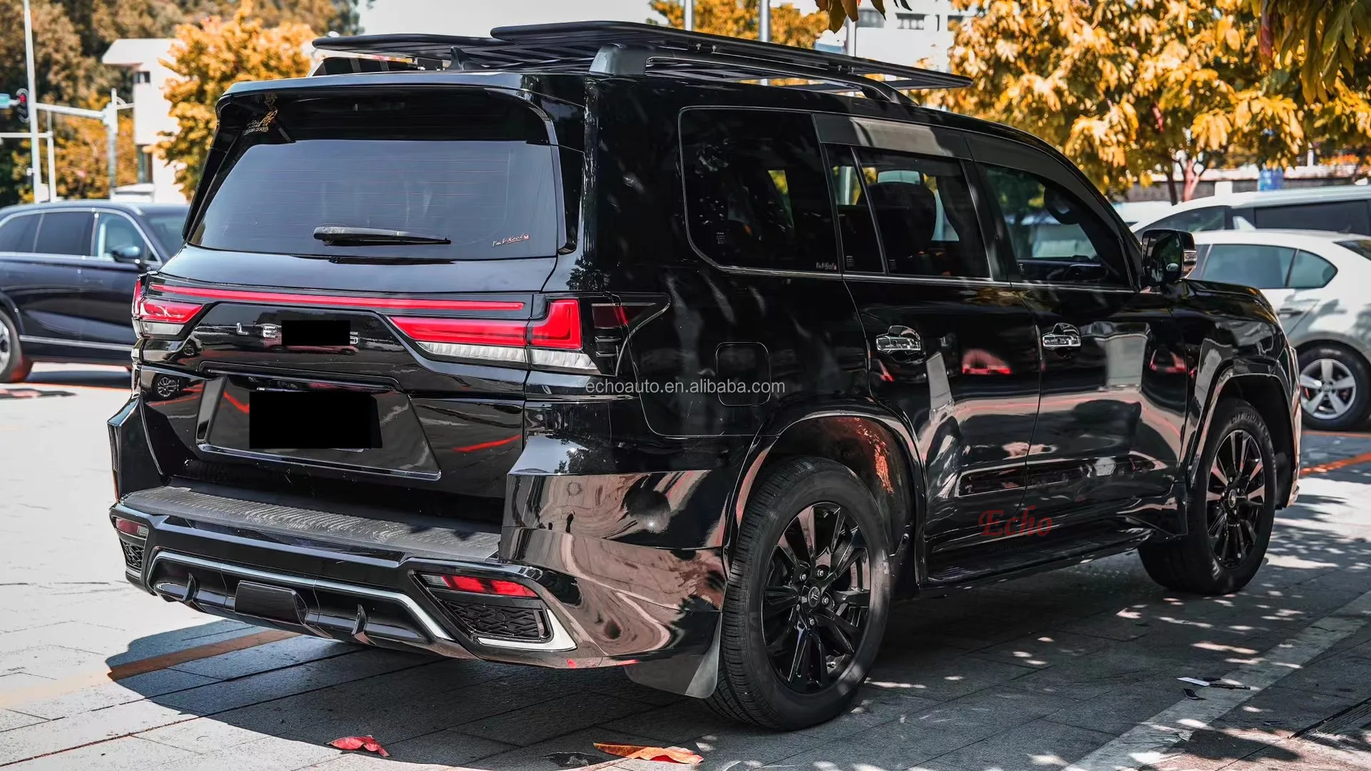 2024 LX600 Upgrade Body Kit for Lexus LX570 - Full Bumper