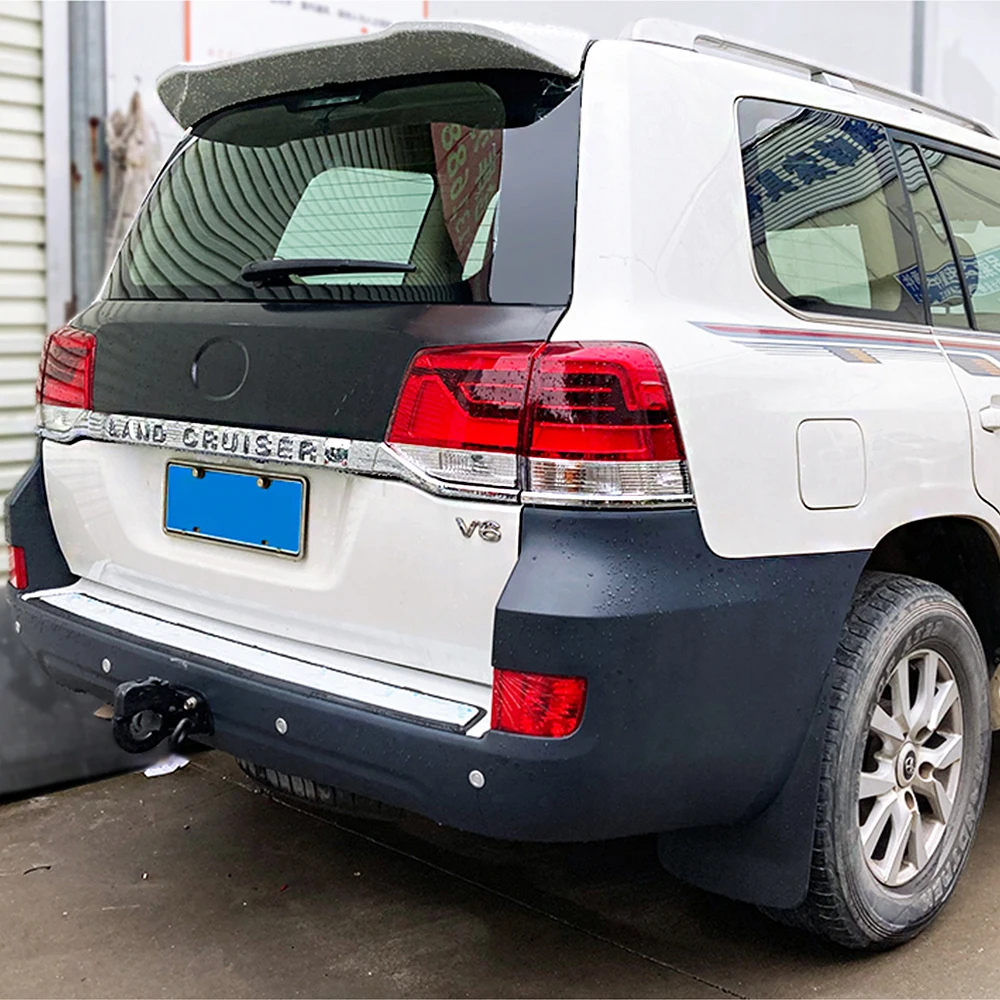 Old Upgrade New Body Kit For Lc200 Include Front Rear Bumper Headlight ...