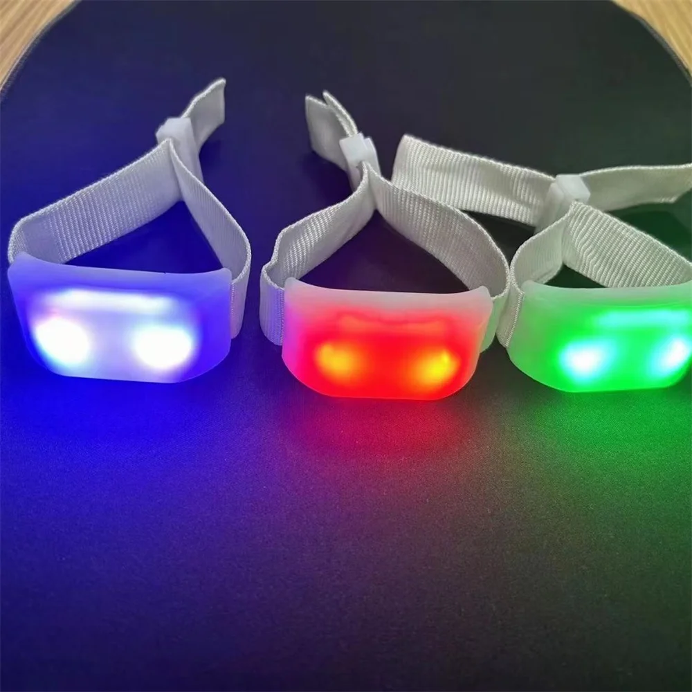Novelties 2024 New Design Led Bracelets with 7colors Light Flashing ...
