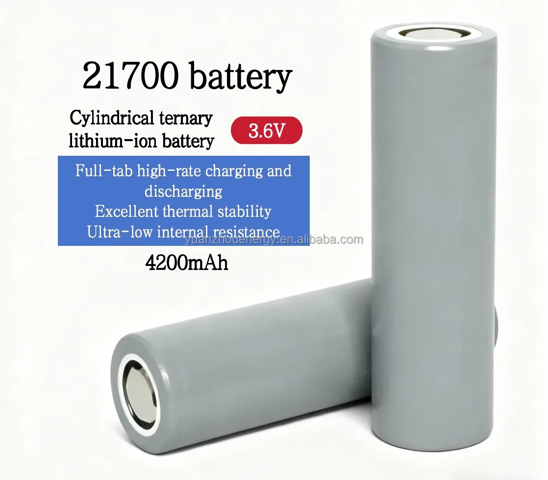 21700-4200mAh 3.6V Liquid LiNiMnCoO2 Cathode Lithium Battery for ...