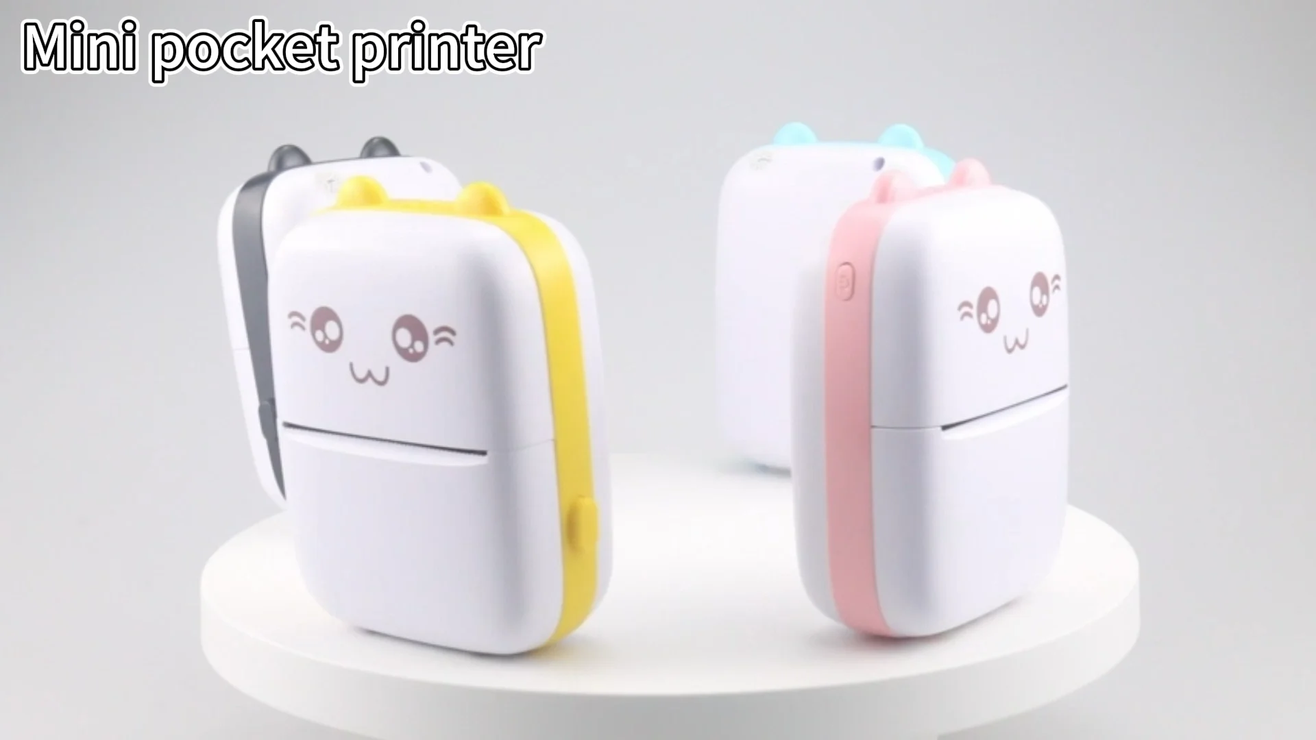 Inkless Notes Printer Mini Imprimante Portable Mini Sticker Smart ...