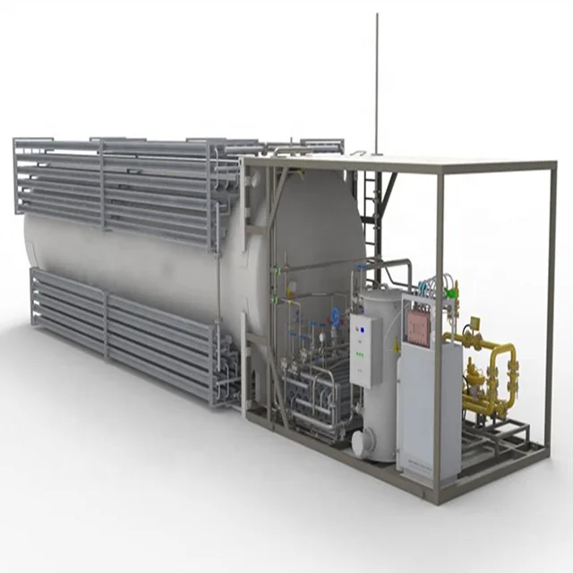Lng Containerized Regasification Station Process Production Plant ...