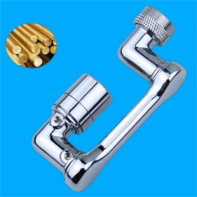 Universal Brass Faucet Aerator Splash-proof 2 Modes Water Outlet 1080 ...