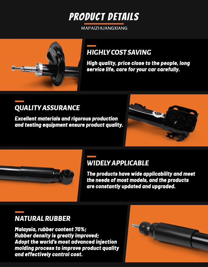 High Quality Auto Parts - Shock Absorbers for Toyota, Honda, Nissan