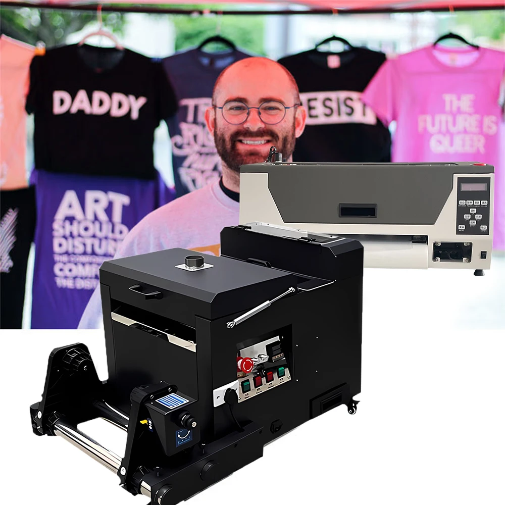 inkjet Product costume DTF printer logo clothing desktop single-head ...