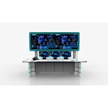 Network Operations Command Center Control Room Console Desk ...