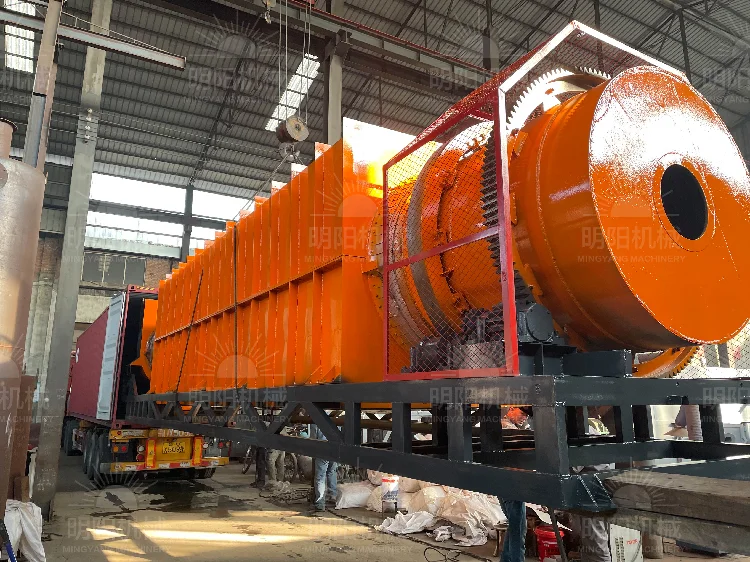 Rotary Coconut Shell Biochar Carbonization Furnace Good Price for ...
