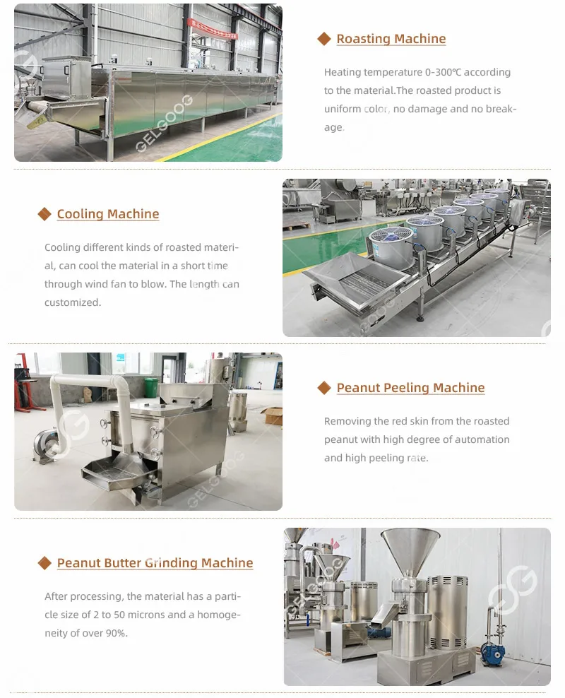 Professional Nut Butter Maker - Efficient Processing Plant