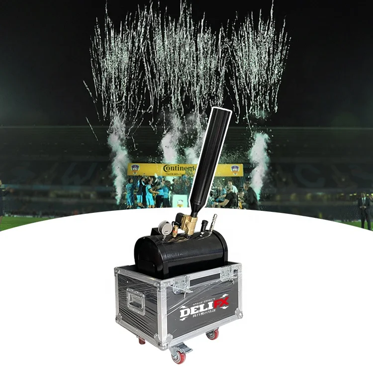 DMX512 stadium shot confetti cannon machine streamer launcher cannon ...