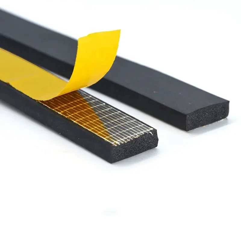 More Size ODM Self Adhesive EPDM Foam Rubber Sealing Strip