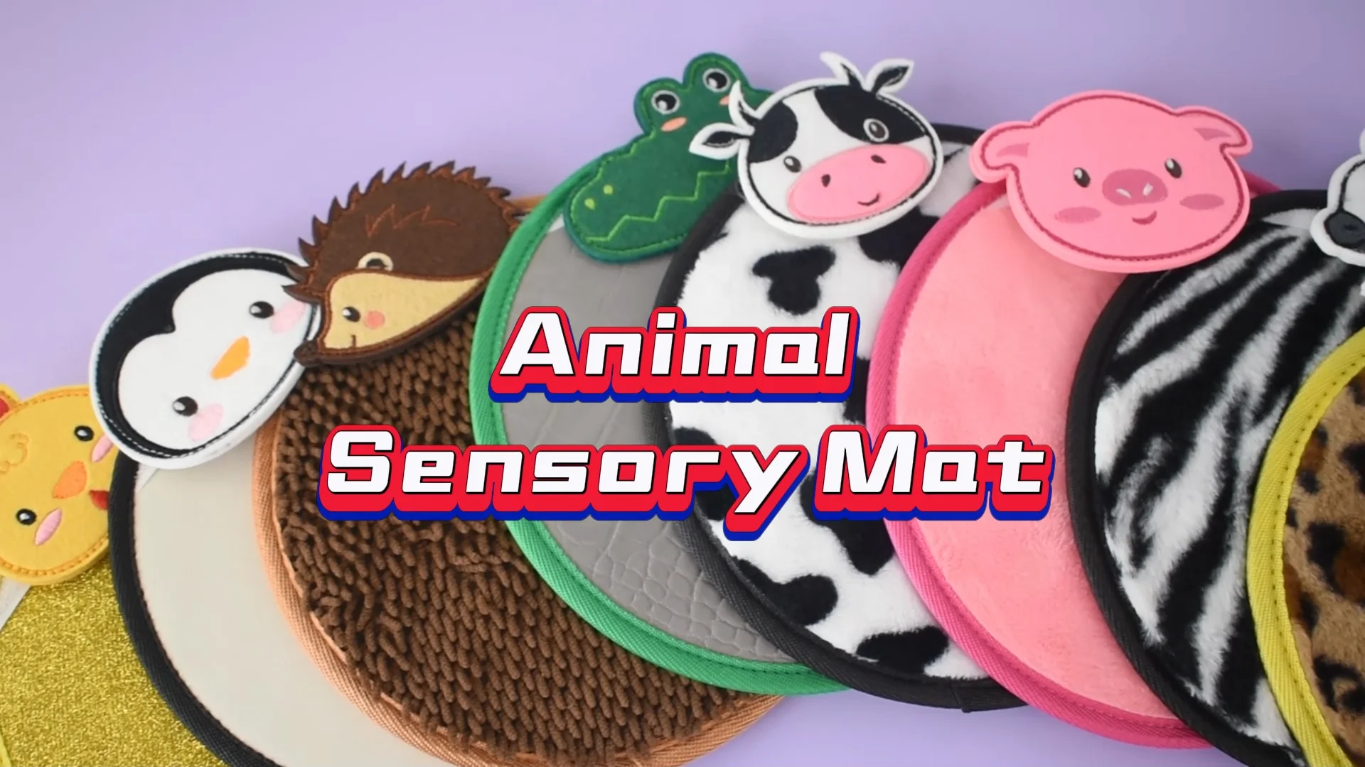 Round Shape Sensory Mini Mats Sensory Floor Tiles Wall Panel Room ...