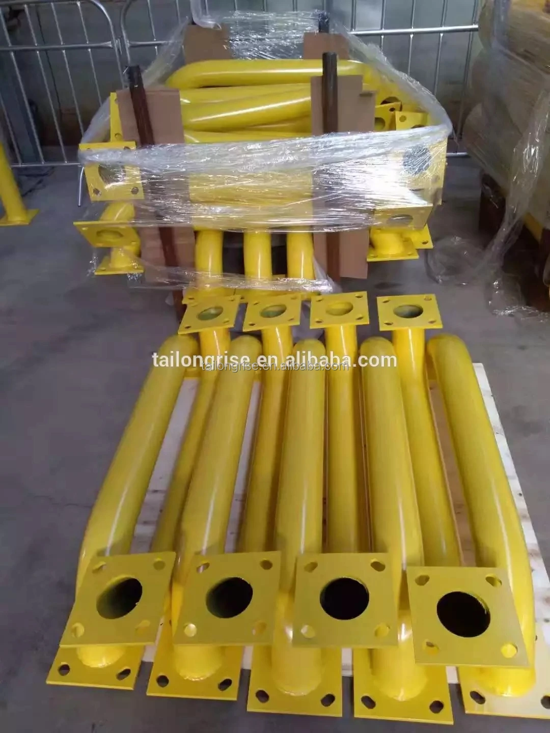 Cranked Bolt Down Loading Dock Wheel Guides Warehouse Safety Loading ...