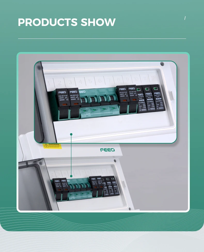 FEEO Solar PV Combiner Box - Reliable Performance up to 1000V