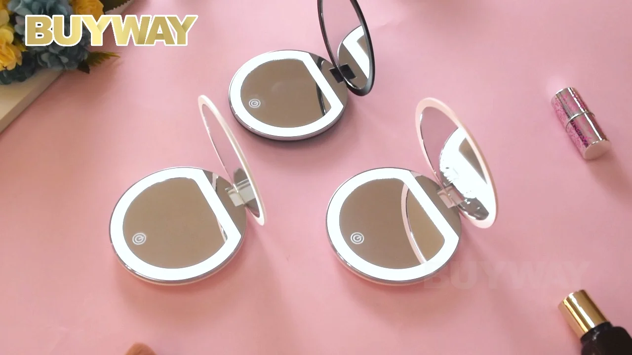 Portable Travel Magnification Rechargeable Handheld Led Light Pocket ...