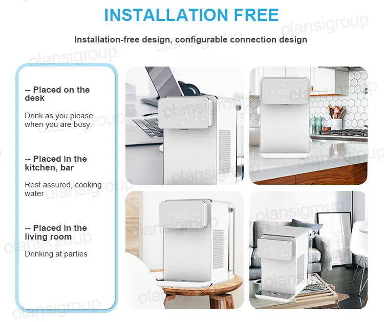 High Quality Instant Cold Water Dispenser Machine Automatic Desk Top ...