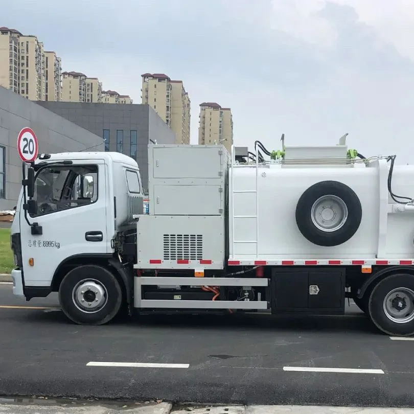 Hydrogen Fuel Cell-Powered Sanitation Vehicle for Road Cleaning and ...