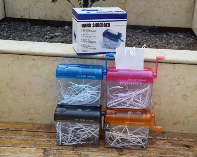 Mini Paper Shredder - Portable & Efficient Document Destruction