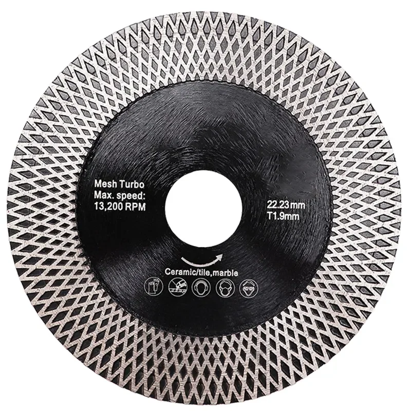 GC5 Diamond Mesh X Type Thin Circular Turbo Grinding and Cutting Disc ...