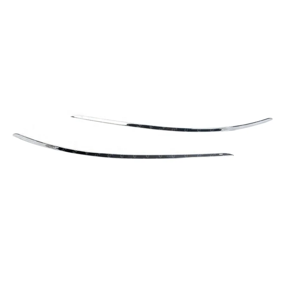 NEW Front Bumper Lower Chrome Molding Trim Silver OE# 2048850821 ...