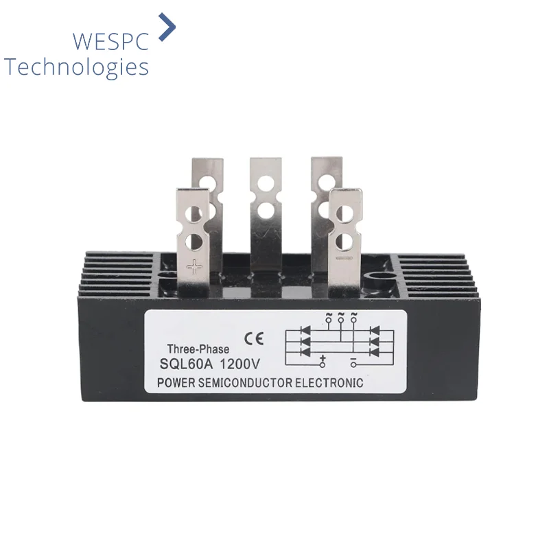 WESPC SQL60A 1200V 60A 3 Phase Full Bridge Rectifier Module