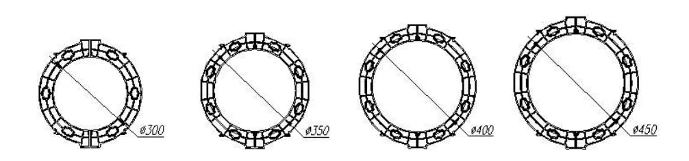 Reusable Plastic Round Concrete Column Formwork - Buy Round Column ...